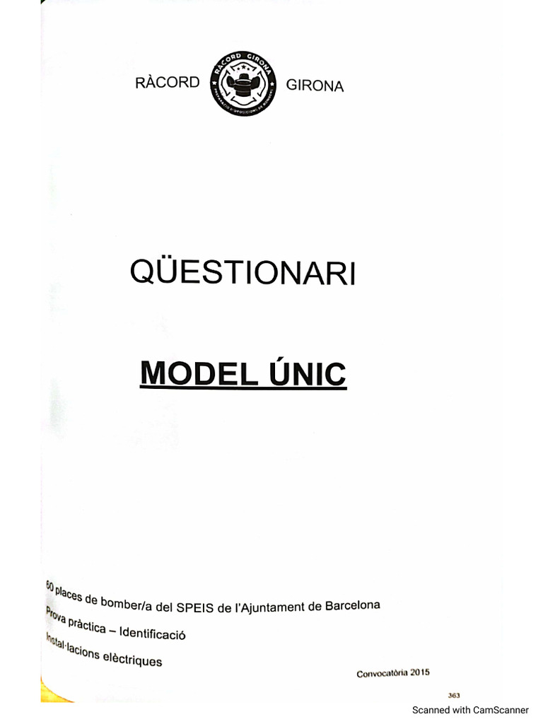 Prova Identificació Oficies IE 2015 | PDF