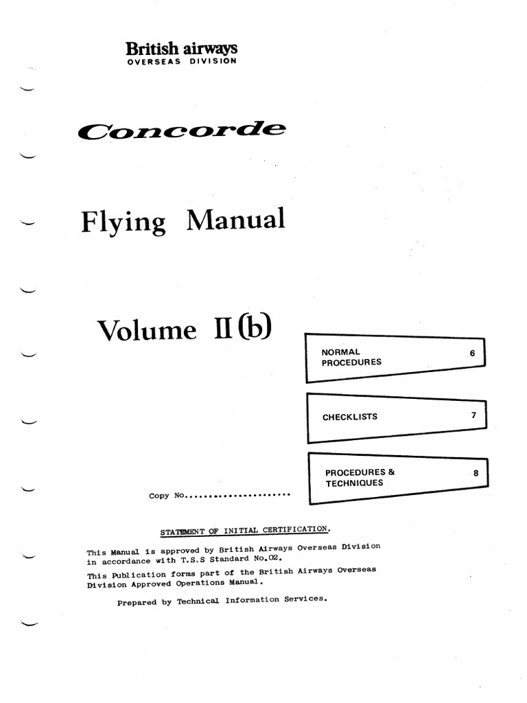 Concorde Fmv2b | PDF