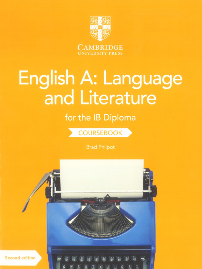 Philpot English A Language & Literature Book | PDF