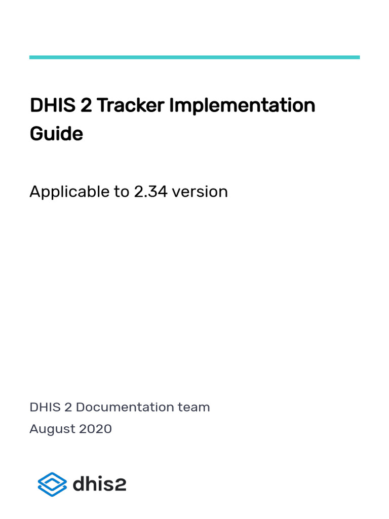 Dhis2 Tracker Implementation Guide | PDF | Computer Security | Security