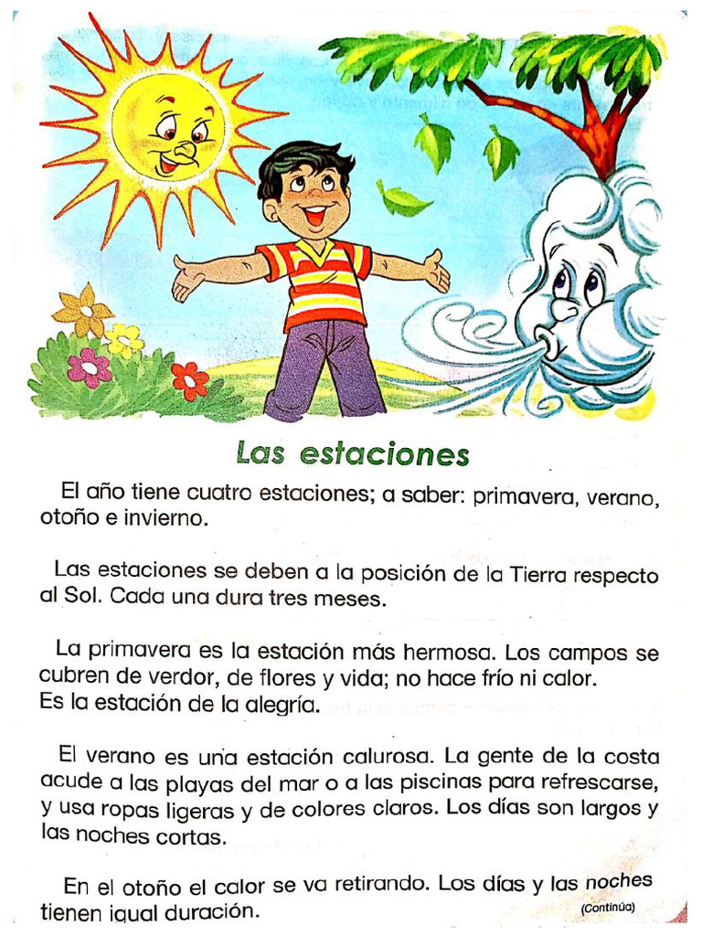 Lectura Las Estaciones | PDF