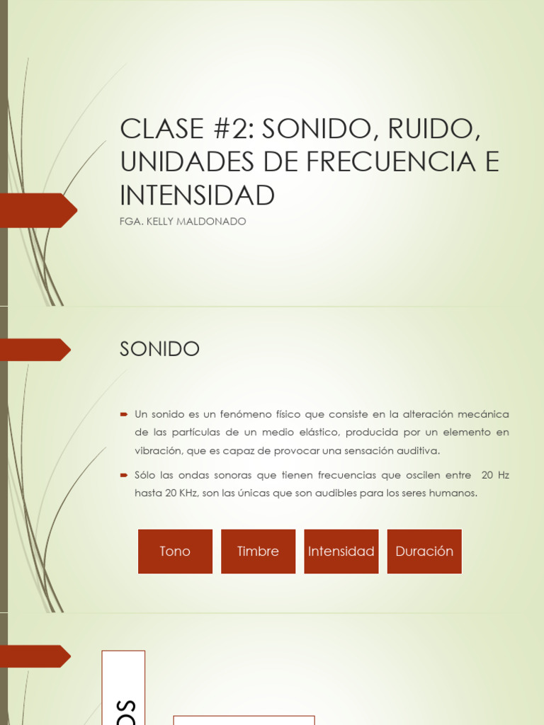 2 Sonido | PDF | Sonido | Decibel