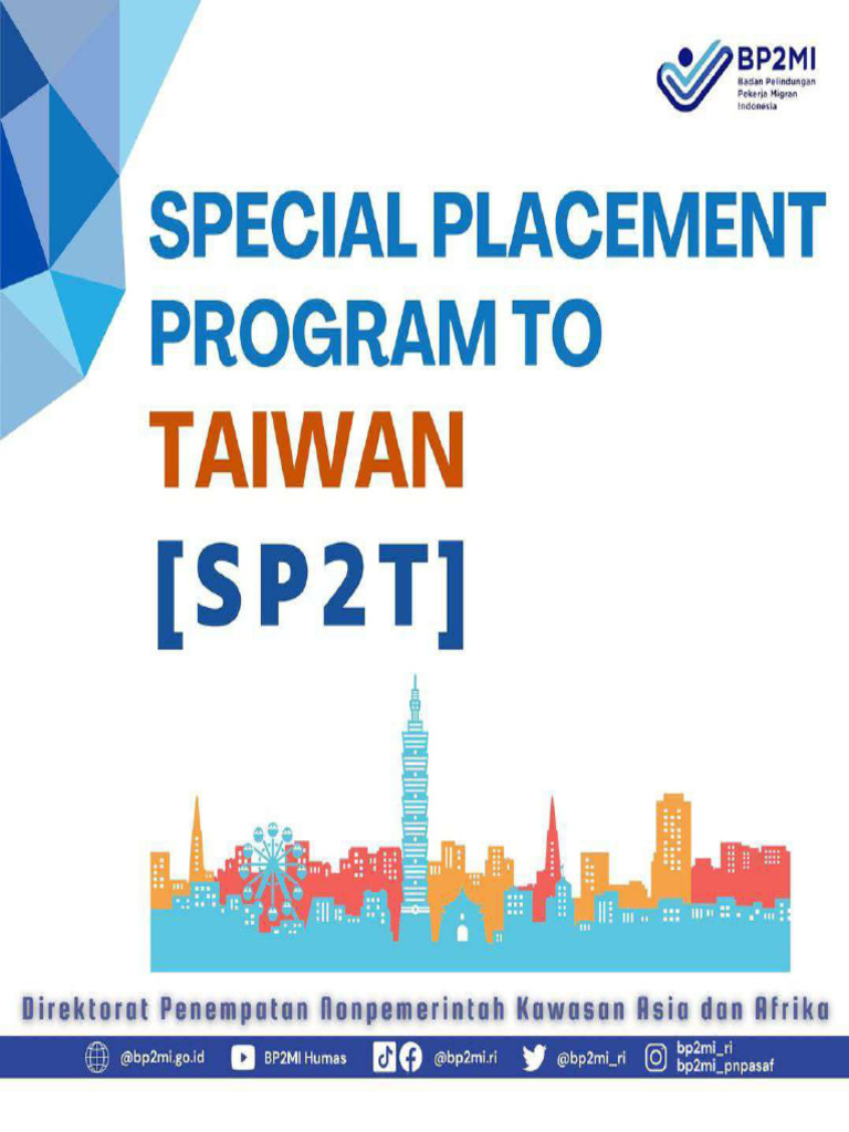 Brosur SP2T Taiwan | PDF