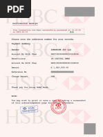 SAMPLE MT103 (IBCP) Via SWIFT PDF | PDF | Business | Finance & Money ...