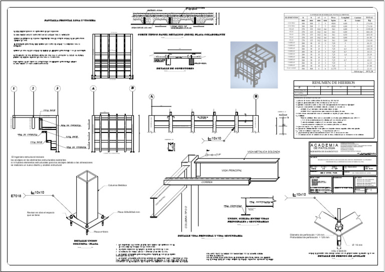 Planos Finales Edificio La Pradera Estructural Estetica-Model - PDF LAMINA 1-Signed | PDF ...