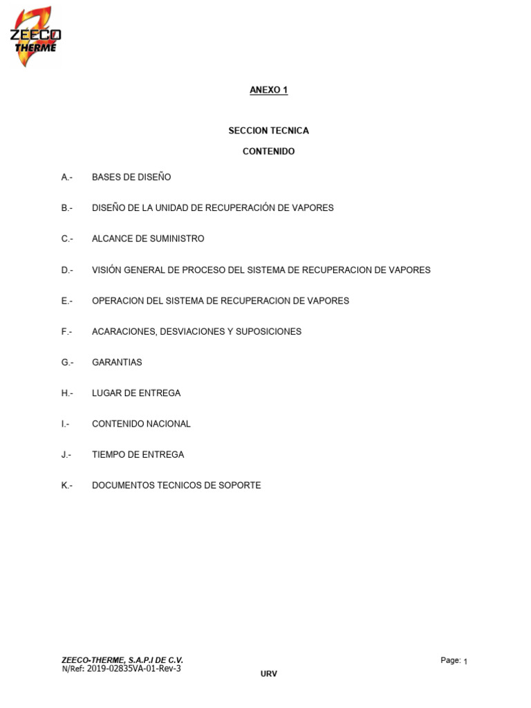 Zeeco Urv | PDF | Presión