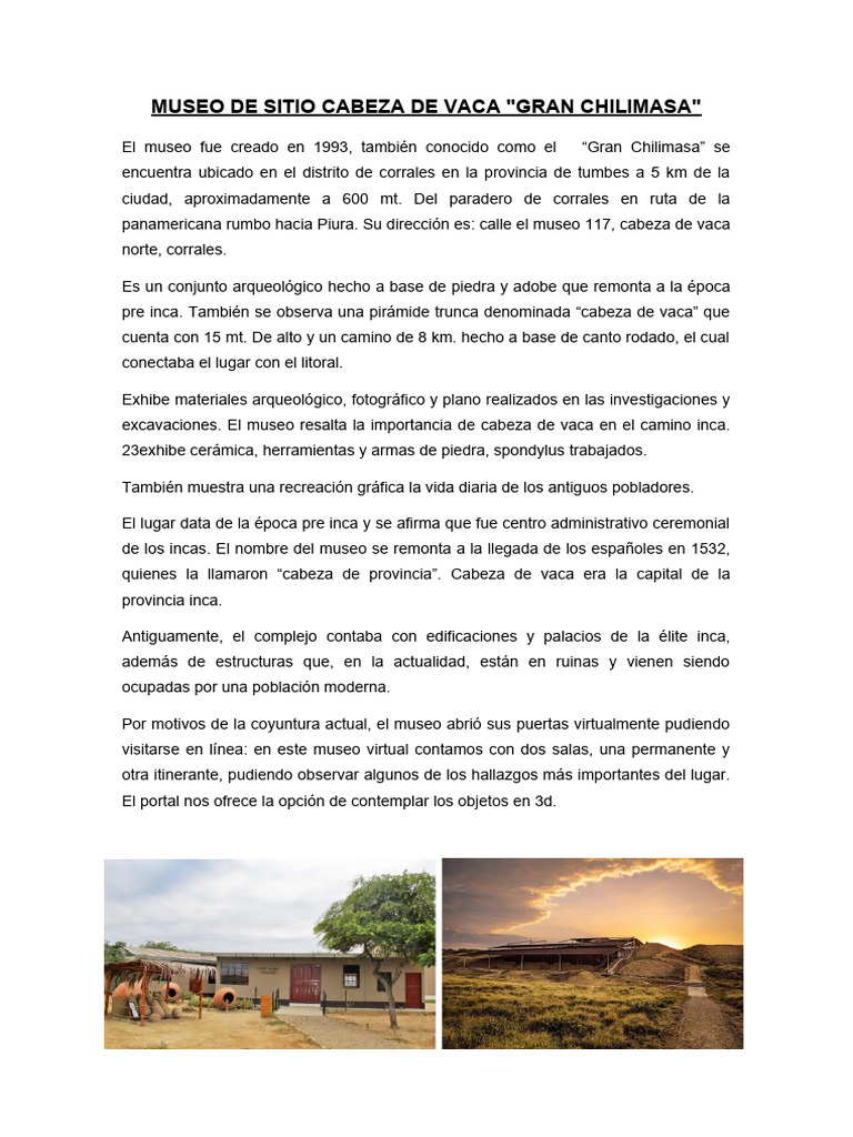 Cabeza de Vaca | PDF