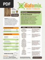 Ficha Tecnica Diatomix Colombia | PDF | Fertilizante | Calcio