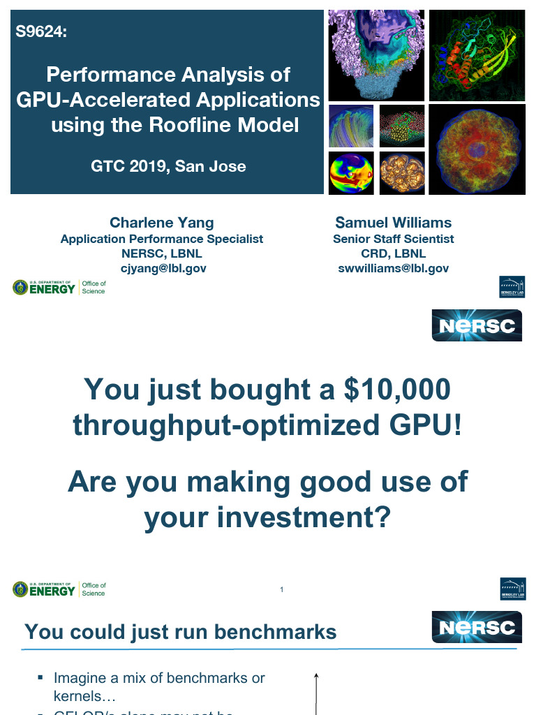 GPU Performance Analysis with Roofline | PDF | Computing | Computer Engineering