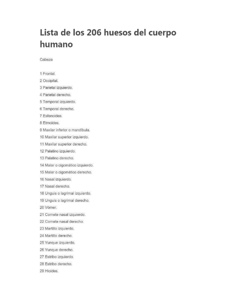 Huesos Pdf