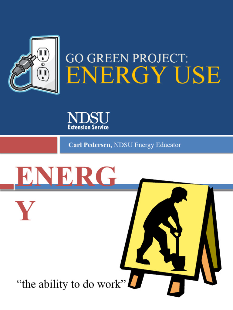 Go Green Project - Energy Use | PDF | Efficient Energy Use | Compact ...