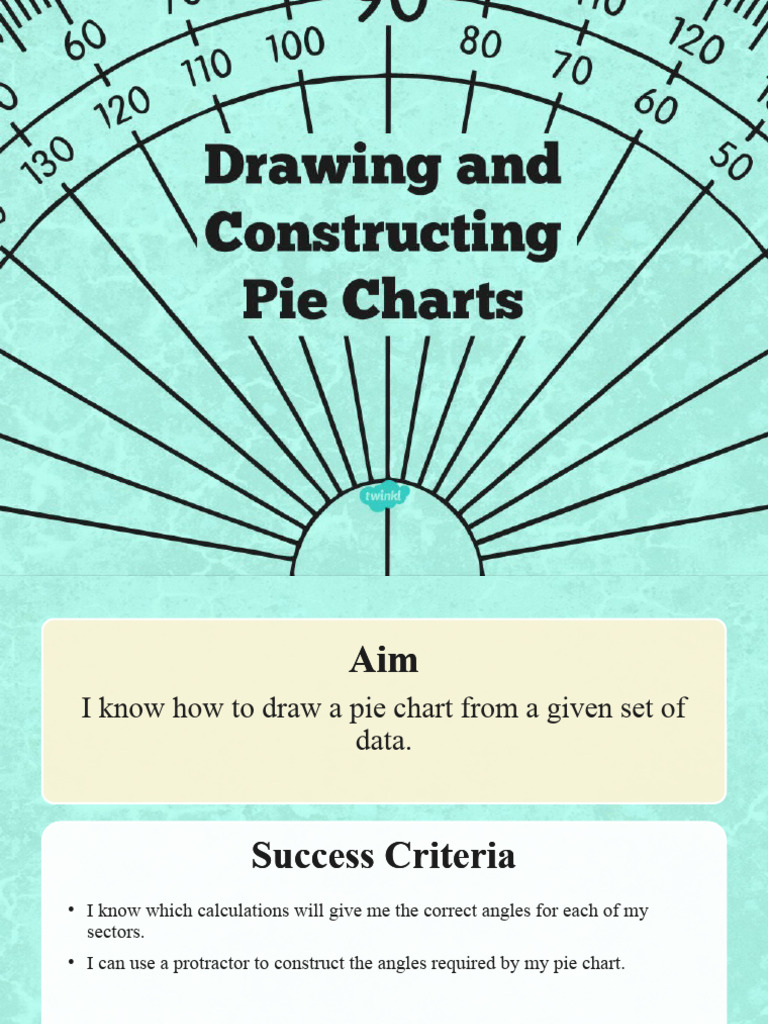 Drawing A Pie Chart | PDF | Pie Chart | Data