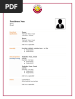DHP CV Format for Qatar Jobs | PDF
