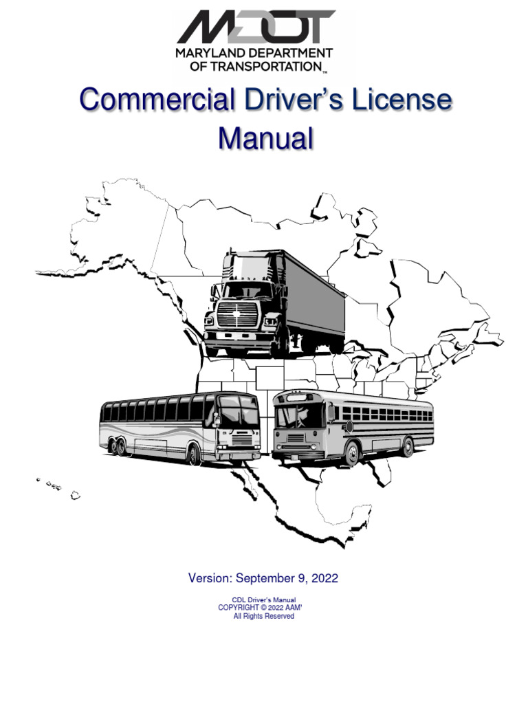 Commercial MD DL-151 | PDF | Semi Trailer Truck | Driver's License