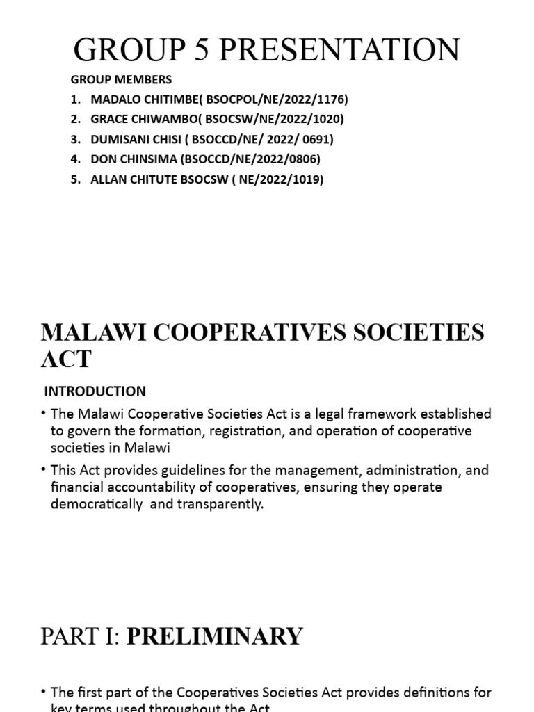 Group 5 Presentation-1 | PDF | Banks | Cooperative