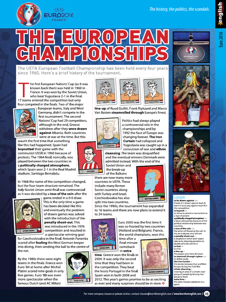 The European Championship | PDF