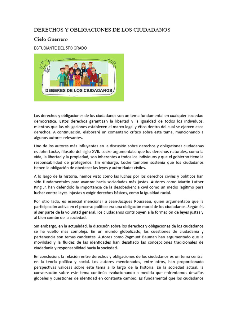 Articulo 12 | PDF | Libertad | John Locke