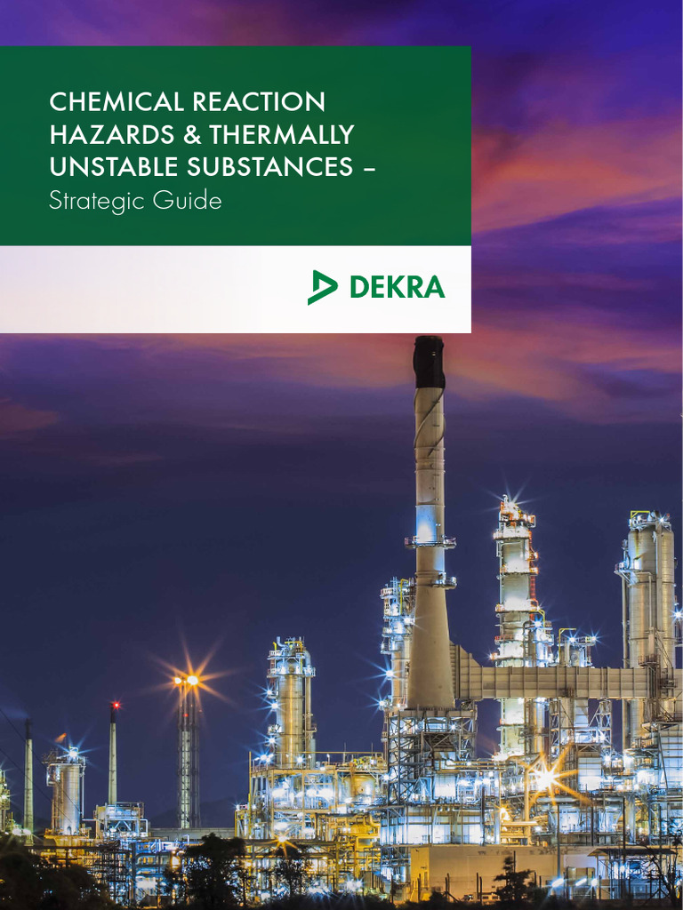 Dekra Guide Ps Chemicalreactionhazards A4 Uk v1 1 | PDF | Heat | Heat ...