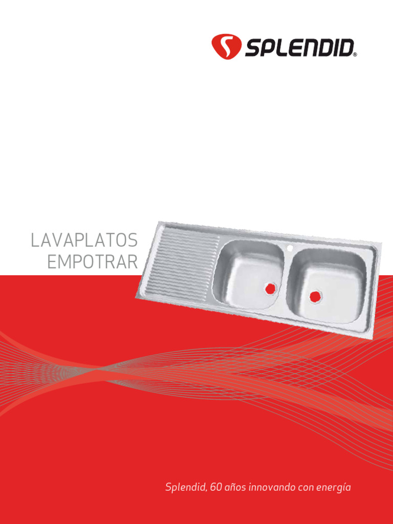 Ficha Tecnica Lavaplatos | Descargar gratis PDF | Lavavajillas | Materiales