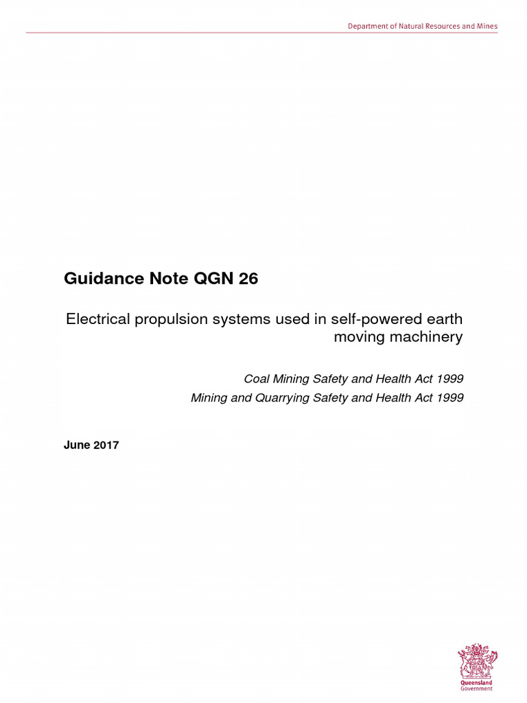 QLD Guidance Note 26 | PDF | Electrical Wiring | High Voltage