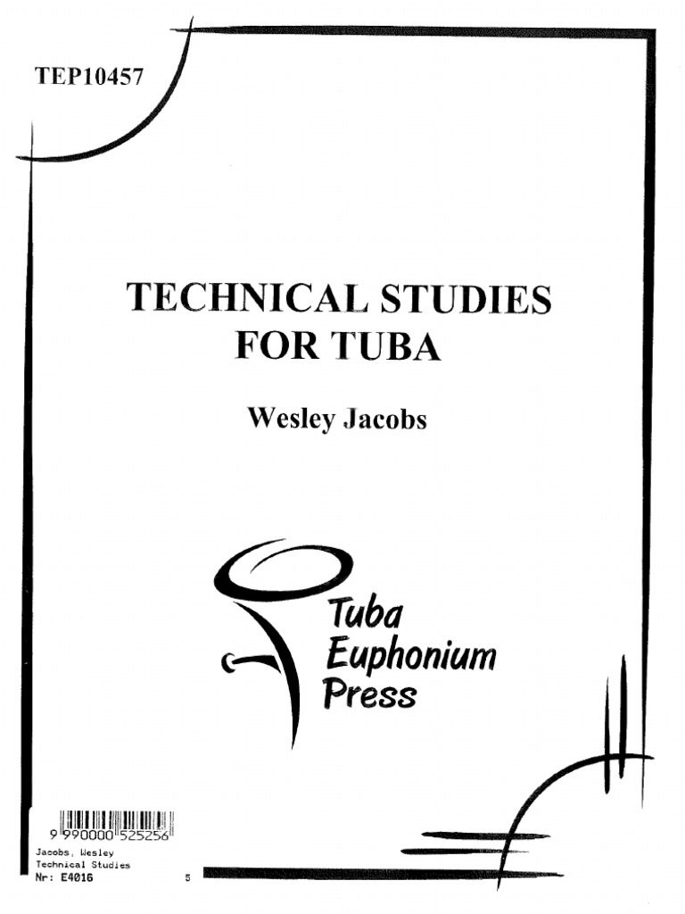 Technical Studies For Tuba | PDF