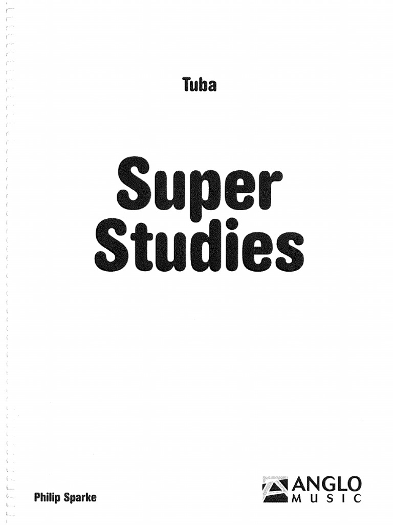 Super Studies-For Tuba | PDF