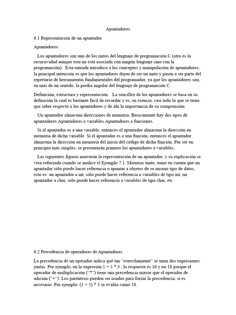 Unidad 6 | PDF | Variable (informática) | Lenguaje de programación