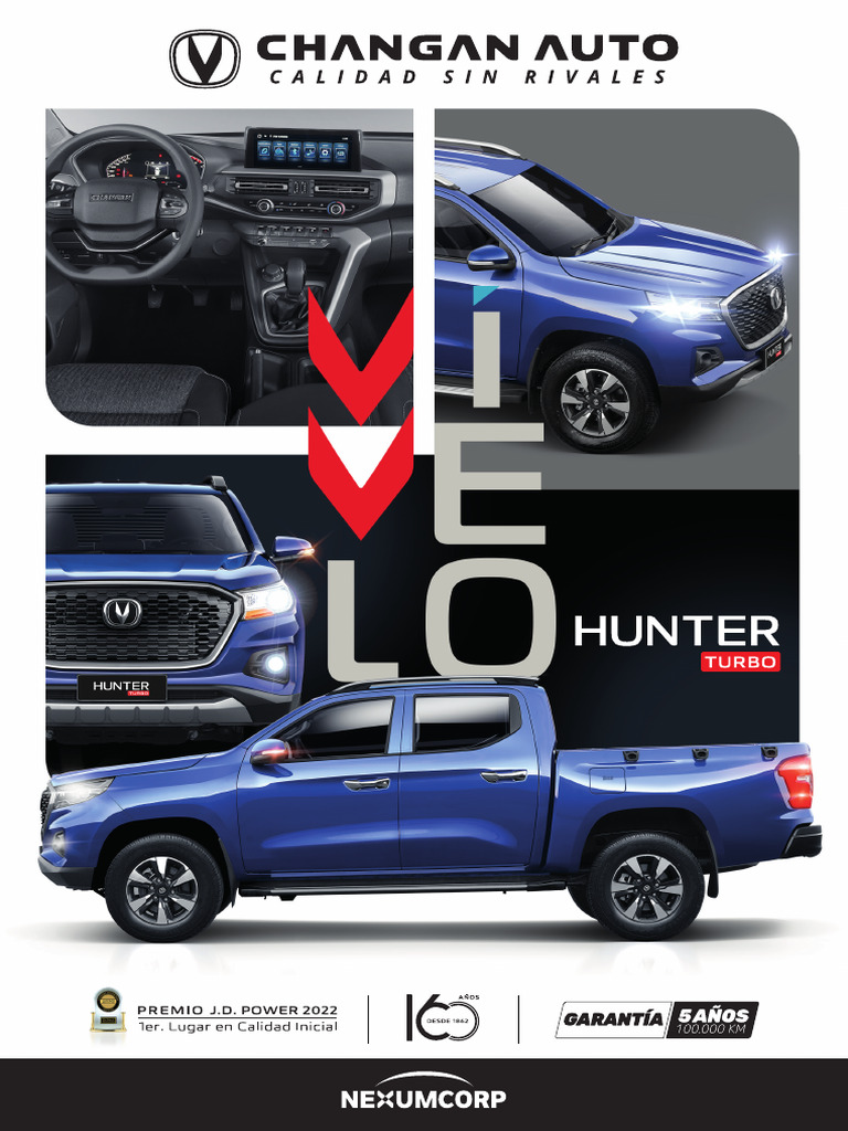 Changan Ficha Tecnica Hunter Turbo Gasolina | PDF