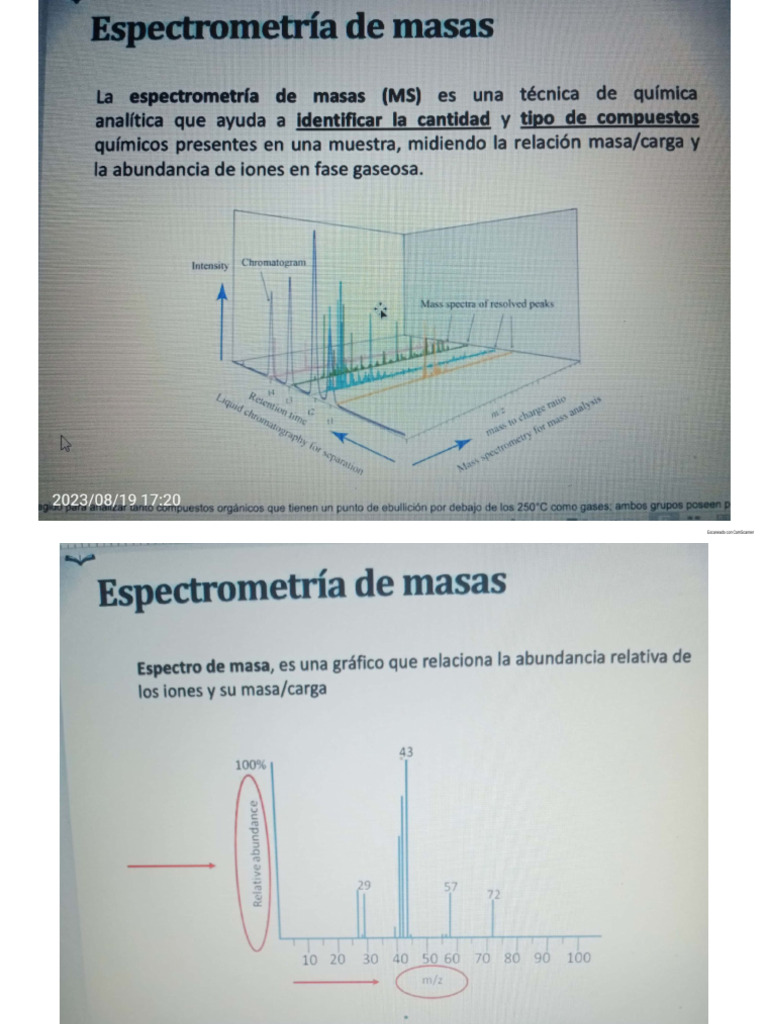 Espectrometria de Masas | PDF