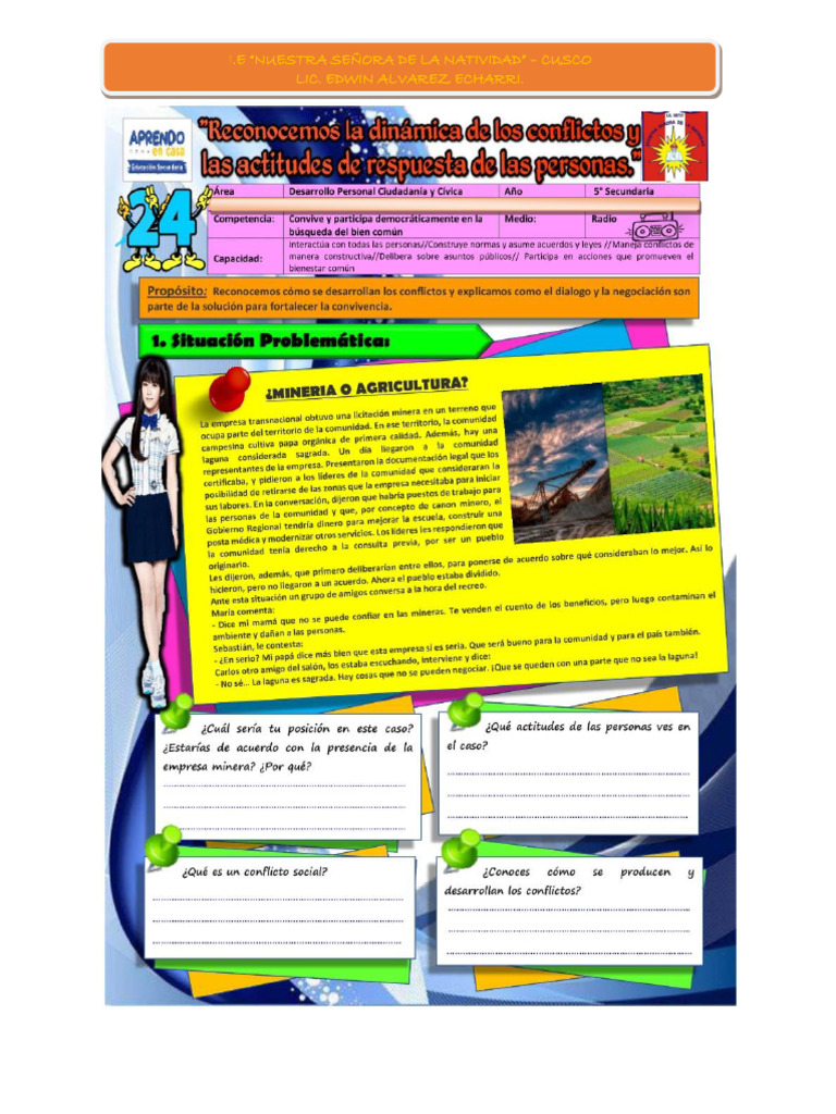 DPCC 5° 24 | PDF | Libros para adolescentes