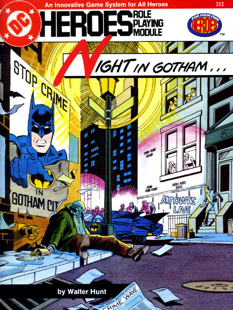 MFG212 Night in Gotham | PDF | Batman