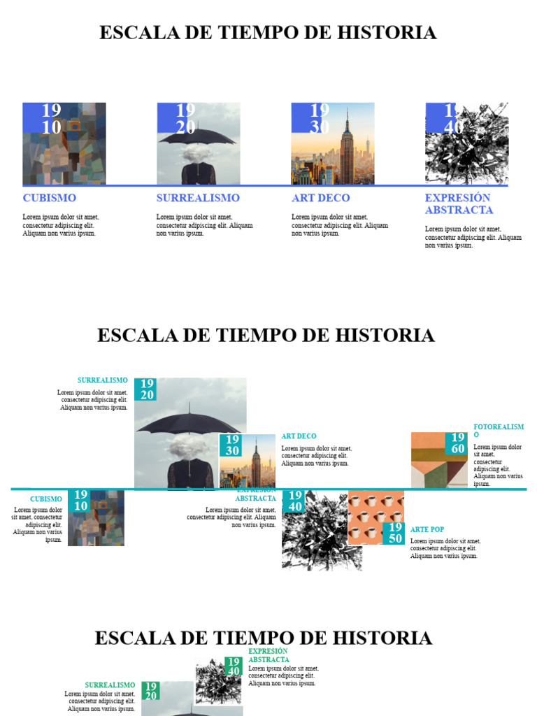 Escala de Tiempo Histórica | PDF