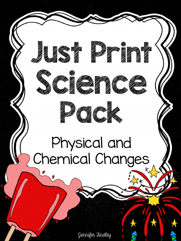 Physical and Chemical Changes Freebie | PDF | Chemistry | Chemical ...