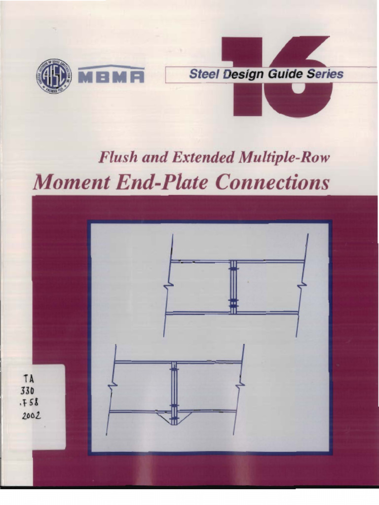 16.flush and Extended Multiple-Row Moment End-Plate Connections | PDF