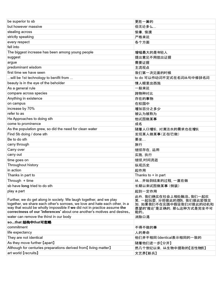 Reading - Phrases | PDF