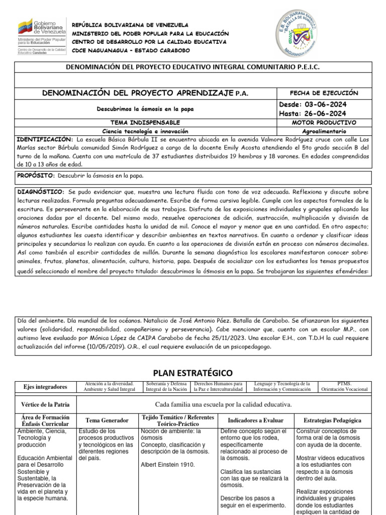 Proyecto Emily Final. 2 - 084718 | PDF | Estudios de idiomas extranjeros