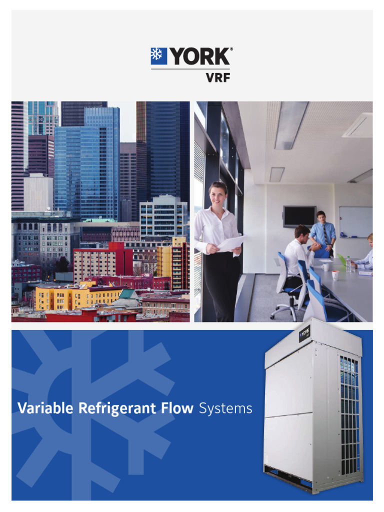 York VRF System | PDF | Air Conditioning | Efficient Energy Use