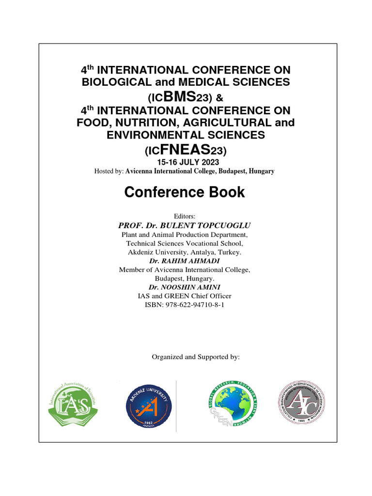 Abstract Icbms 2023 (Amalina) | PDF | Chemotherapy | Cytotoxicity