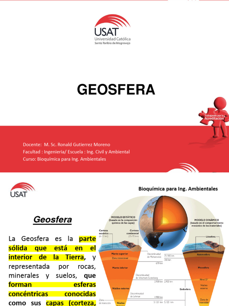 Geosfera: Capas, Minerales y Erosión | PDF | Suelo | Valle