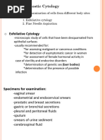 Exfoliative Cytology | PDF