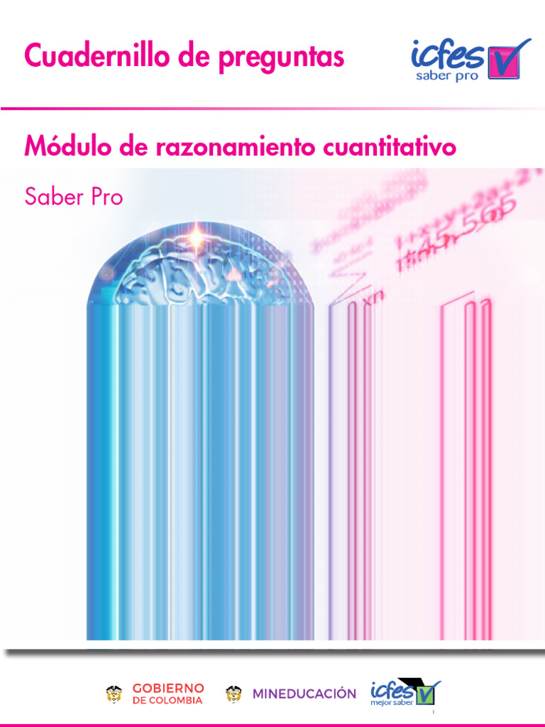 Cuadernillo de Preguntas Razonamiento Cuantitativo Saber Pro 2018 | PDF | Reciclaje | Papel