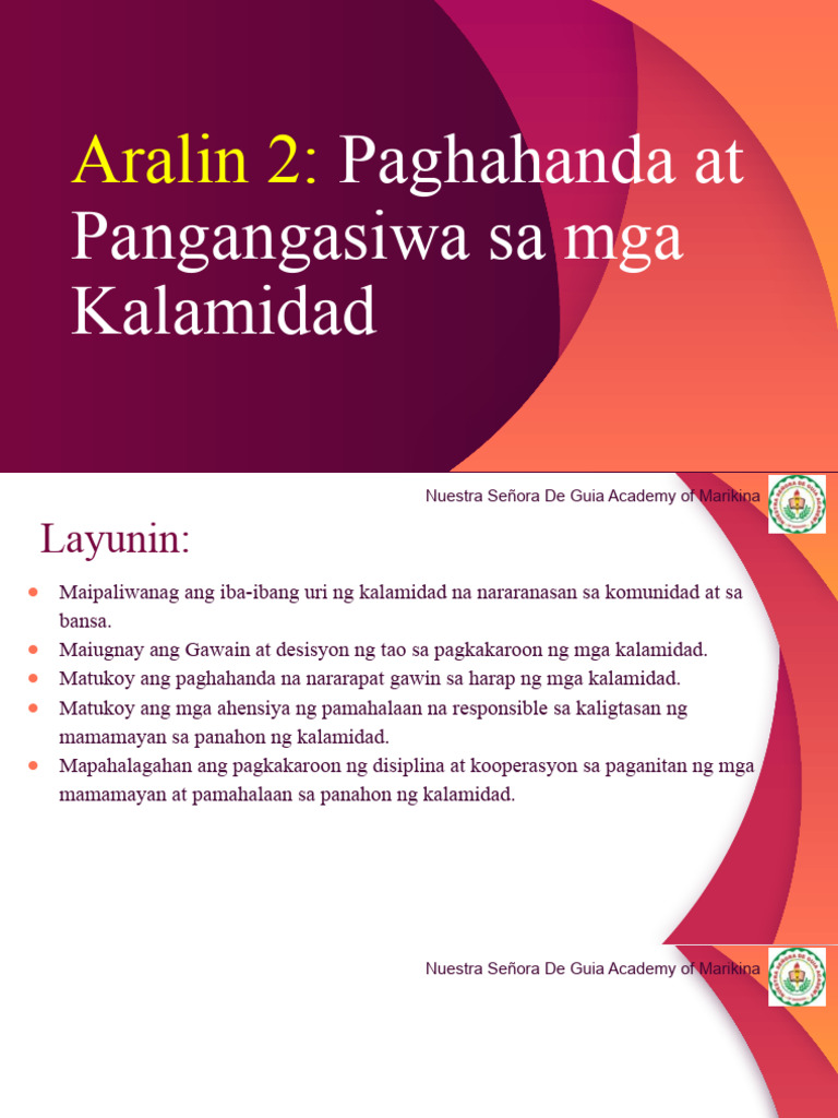 Q1-W2-Aralin 2 G10 | PDF