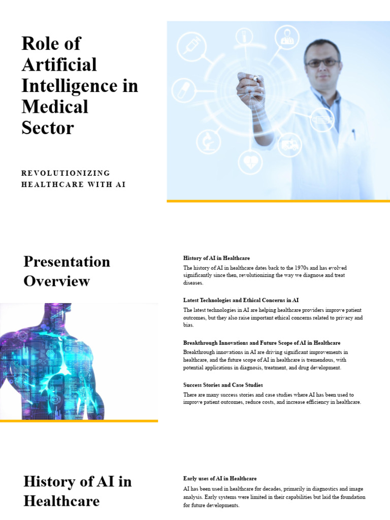 AI's Impact on Healthcare Revolution | PDF | Personalized Medicine ...