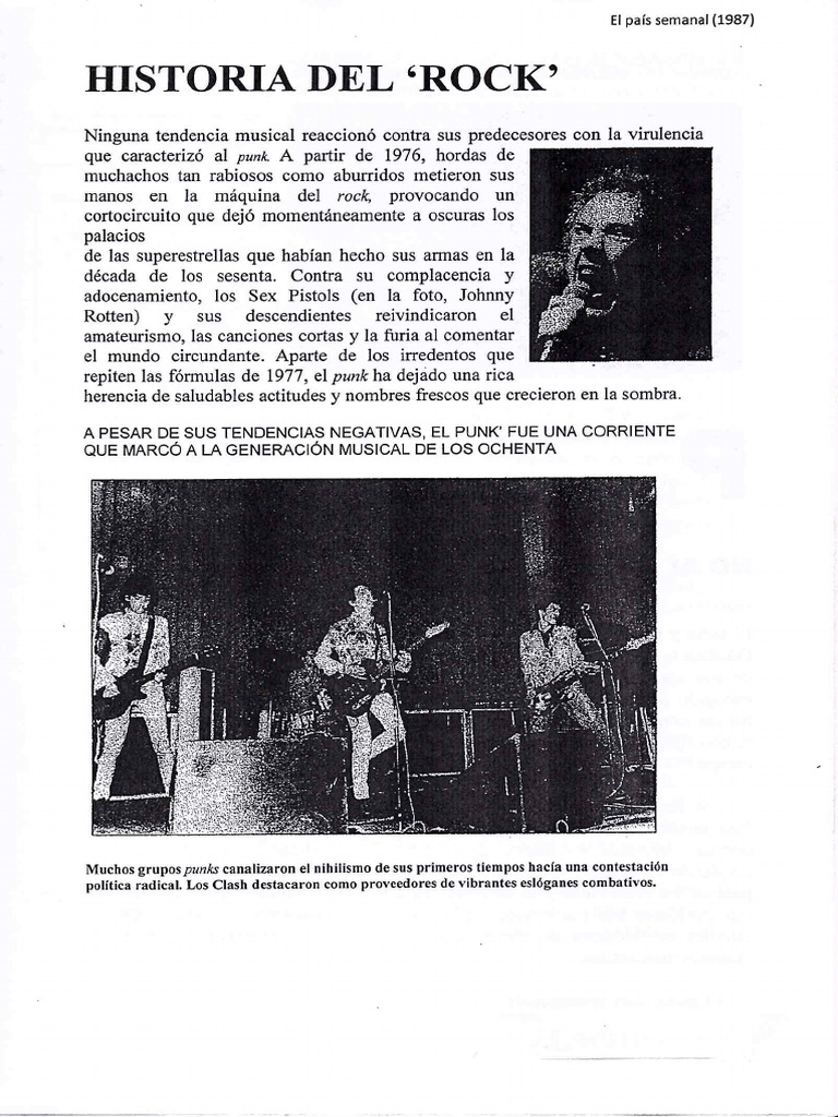 Punk Rock Pdf