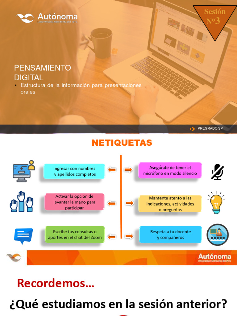 PD - S3 - Exposiciones - Visuales-Disc Oral | PDF | Hablar en público | Metacognición