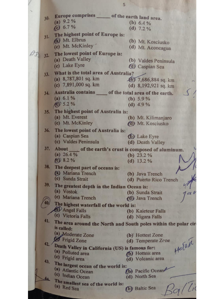 World General Knowledge | PDF