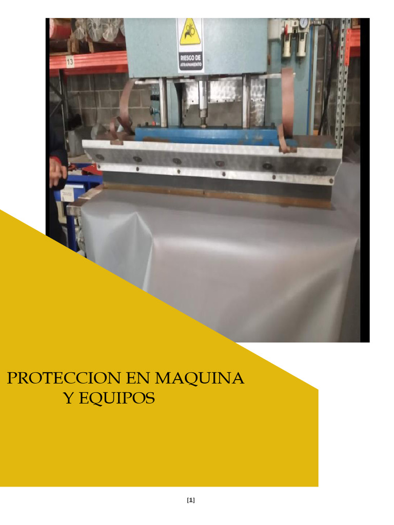 Proteccion en Maquina y Equipo | PDF | Riesgo | Herramientas