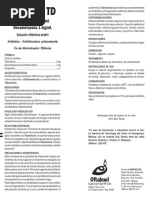 TODEX Ungüento: Indicación y Aplicación | PDF | Drogas | Enfermedades y ...