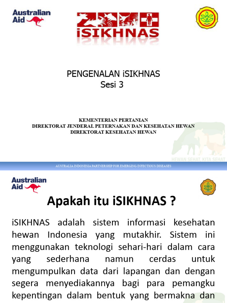 Sesi 3 Pengenalan iSIKHNAS | PDF | Kesehatan Holistik | Sains & Matematika