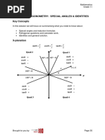 Grade 11 Trigonometric Identities Guide | PDF | Mathematical Analysis ...